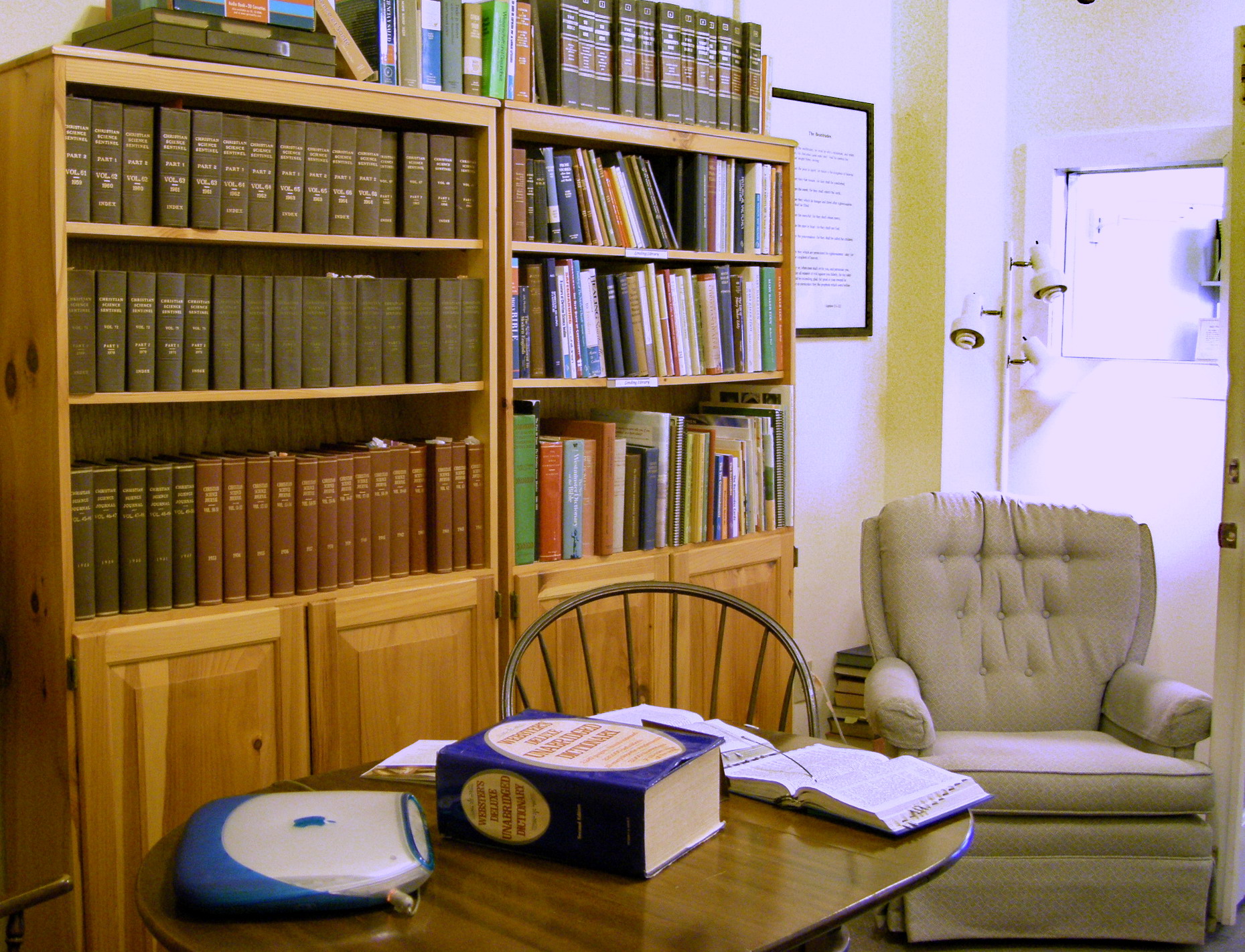 Reading Room | First Church of Christ, Scientist, Burlington, VT