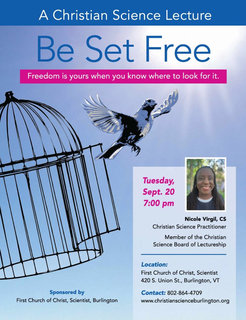 First Church of Christ, Scientist, Burlington, VT – Everyone is Welcome!